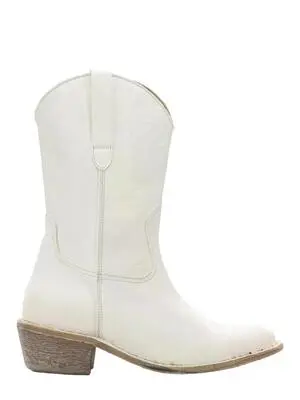 MOMA Pointed-Toe Cowboy Boots