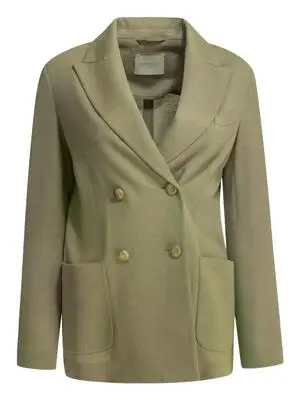 CIRCOLO 1901 Double-breasted Blazer - Green