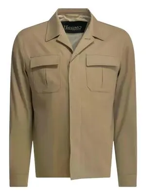 Herno Flap-pocket Jacket - Neutrals