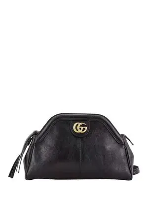Gucci Shoulder Bag Leather Small Crossbody - Black