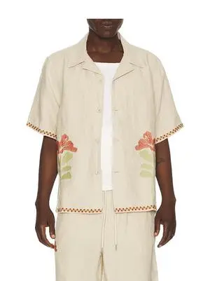 FAR AFIELD Veloso Shirt In . Also - Tan