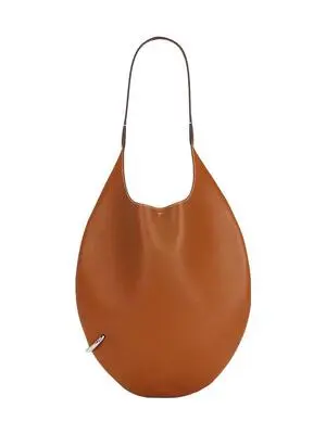 Tory Burch Pierced Soft Bag - Tan