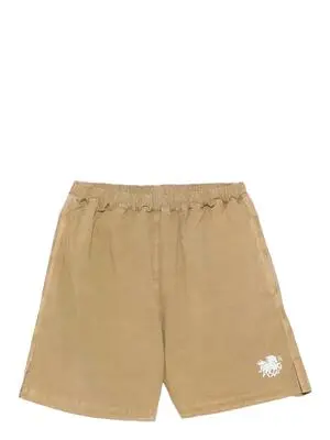 RANRA Logo-print Shorts - Neutrals