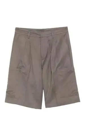 COSTUMEIN Pleated Cargo Shorts - Grey