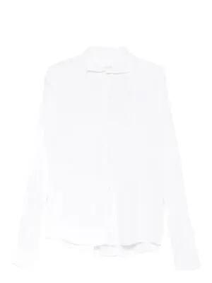ORIGINAL VINTAGE Long-sleeve Button-up Shirt - White