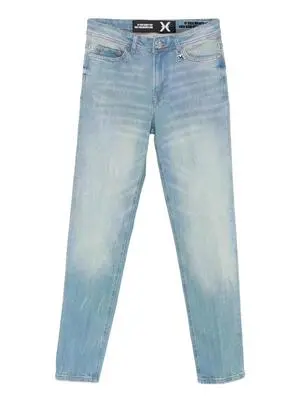 John Richmond Logo-patch Skinny Jeans - Blue