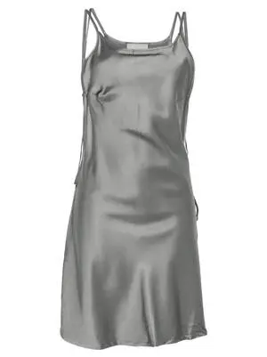 HALFBOY Spaghetti-strap Mini Dress - Grey