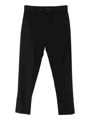 Canali Impeccabile Belted Wool Trousers - Blue