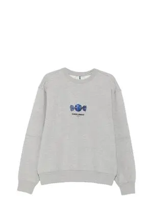 ADER ERROR Graphic-print Sweatshirt - Grey