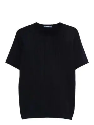 PEOPLE OF SHIBUYA Crew-neck T-shirt - Blue