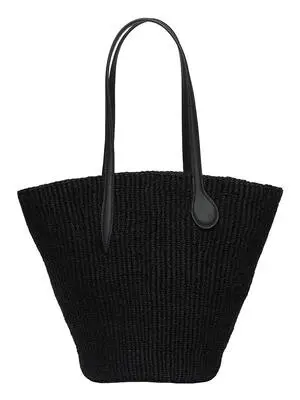 LIFFNER Straw Basket - Black