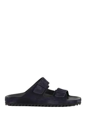 Officine Creative Agorà 010 Suede Slide Sandals - Blue