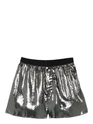 SAPIO Elasticated Shorts - Silver