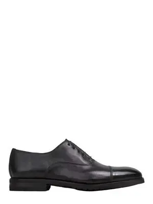 Bontoni Savoia Leather Shoes - Black