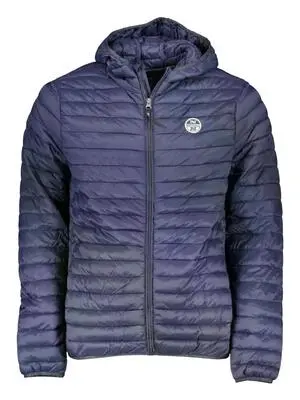 NORTH SAILS Quilted Hooded Jacket - Blue