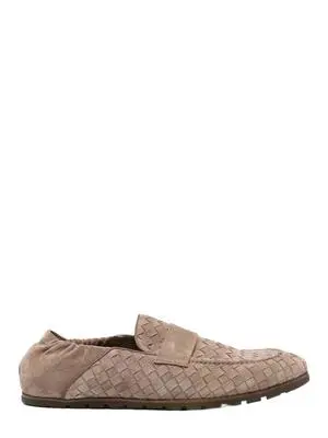 Neil Barrett Leather Loafers - Grey