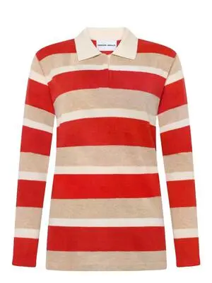 EMERSON RENALDI Striped Cashmere Sweater - Red
