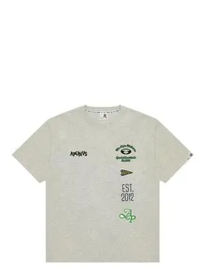 AAPE BY *A BATHING APE Patch-detail T-shirt - Grey