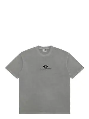 AAPE BY *A BATHING APE Moonface Graphic-print T-shirt - Grey