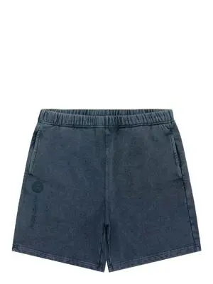 AAPE BY *A BATHING APE Moonface Relaxed Fit Shorts - Blue