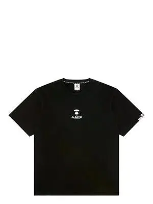 AAPE BY *A BATHING APE Logo-print T-shirt - Black