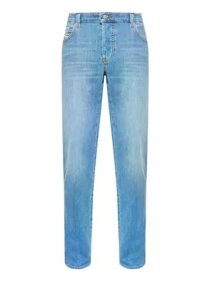 DIESEL® D-vyl Logo-patch Jeans - Blue