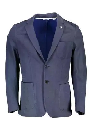 Gant Single-breasted Blazer - Blue