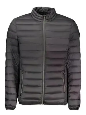 MARINA YATCHING Quilted Zip-up Jacket - Black