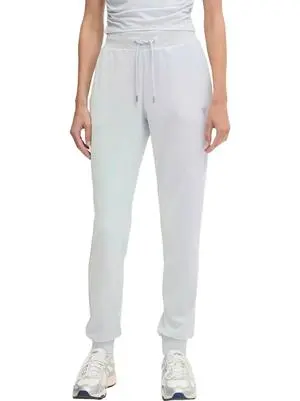 Guess Rhinestone Logo Track Pants - Blue
