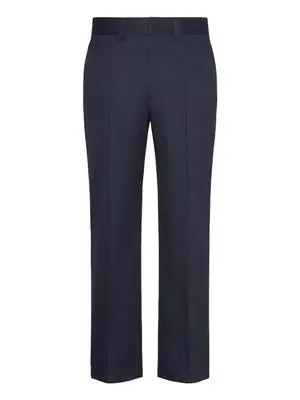 CALVIN KLEIN 90's Pressed-Crease Tailored Trousers