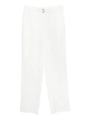 TAGLIATORE Belted Pleated Trousers