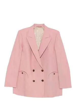 BLAZÉ MILANO Double-breasted Blazer - Pink