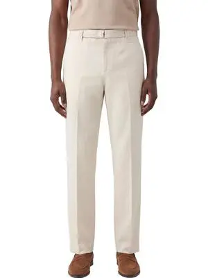 LARDINI Tailored Trousers - Nude