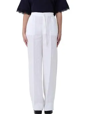 TWINSET Wide Leg Trousers - White