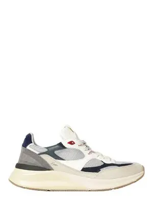 D.a.t.e. Suede And Mesh Lace-up Sneakers - Grey
