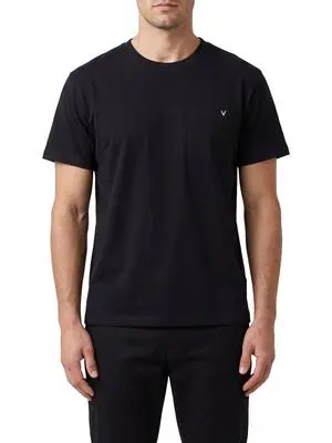 Valentino Garavani Vlogo Cotton T-shirt - Black