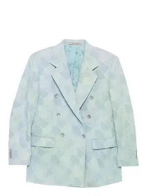 Tagliatore Double-breasted Blazer - Blue