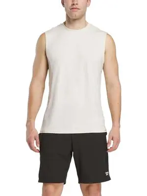 REEBOK Sleeveless Performance Top - Alabaster
