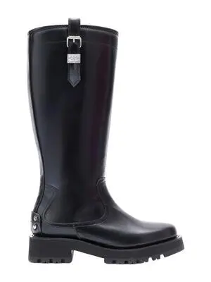 GANNI High Boots - Black