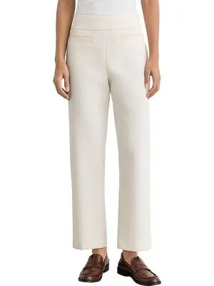 REISS Rosemary Tapered Pants - Cream