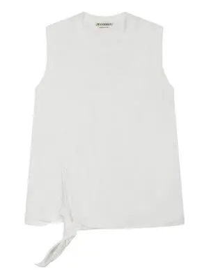 JW Anderson Knot Detailed Tank Top - White