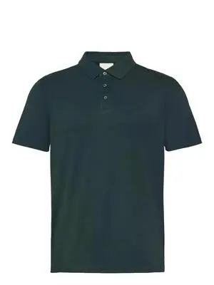 Calvin Klein Logo-embroidered Polo Shirt - Green