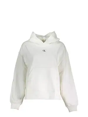 Calvin Klein Logo-print Hoodie - White