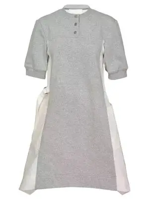 3.1 Phillip Lim Panelled Belted Dress - Grey