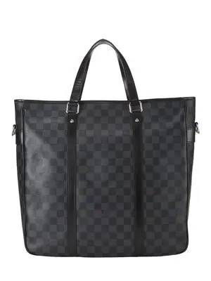LOUIS VUITTON Damier Graphite Tadao - Black