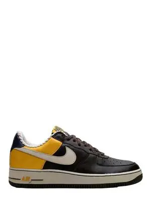 Nike Air Force 1 Premium Leather Sneakers - Black