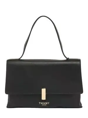 TWINSET Clutch Bag With Twist-lock Fastening - Black