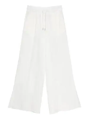 PANICALE Drawstring-waist Trousers - White