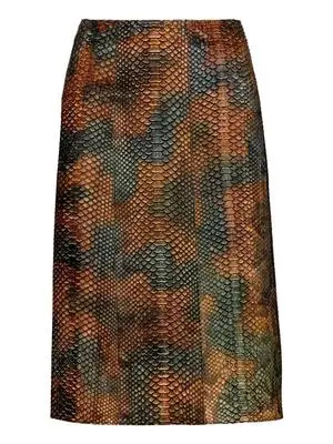 Prada A-line Skirt - Brown