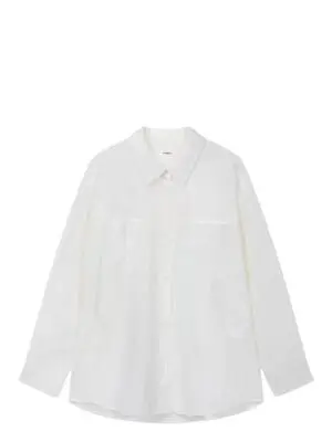 STUDIO TOMBOY Chest-pocket Shirt - White